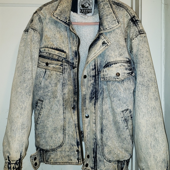 Cianno Team of the Art | Jackets & Coats | Vintage Denim 9s Mens Acid ...